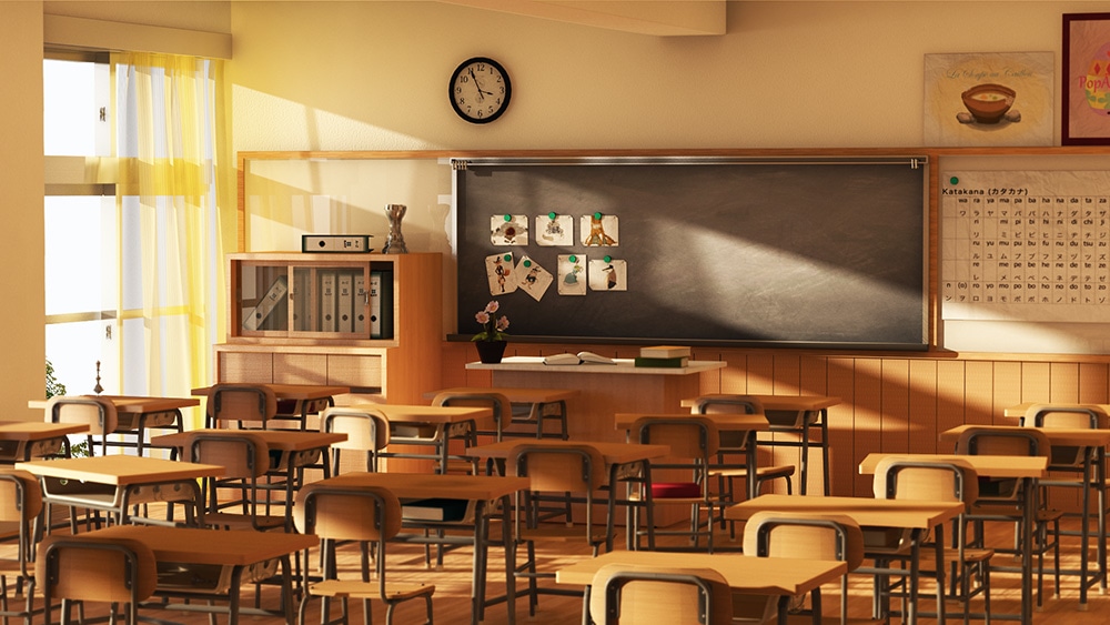 Classroom / troisième année / Animation Numérique