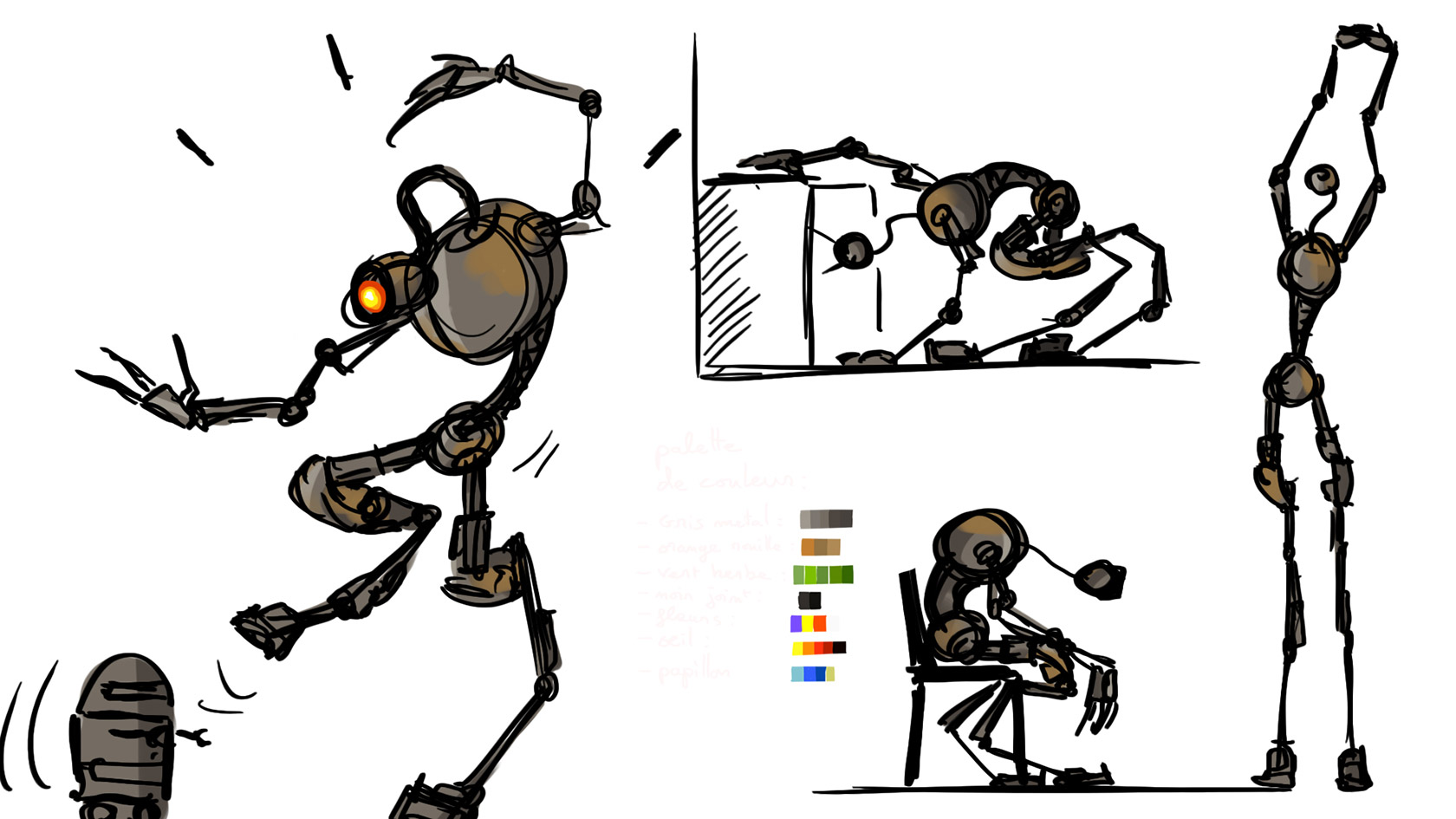 Projet Robot 3D / Animation 1ère année | Studio ICAN