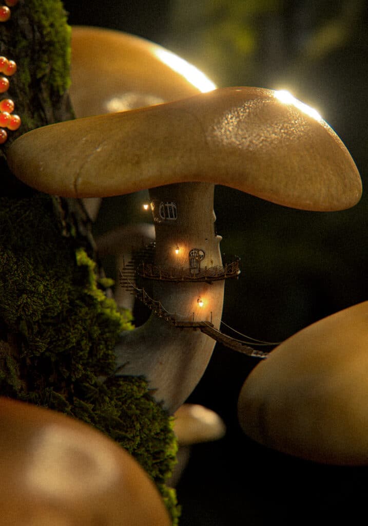 Mushroom House / Animation 02 | Studio ICAN